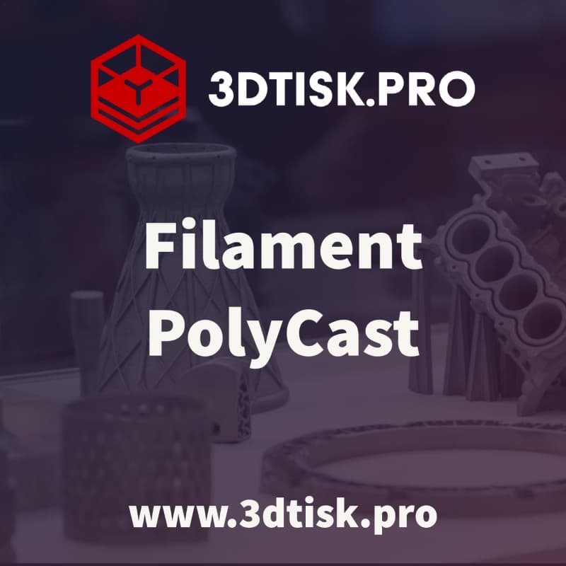 Filament PolyCast | Materiál pro 3D tisk | 3D tisk PRO